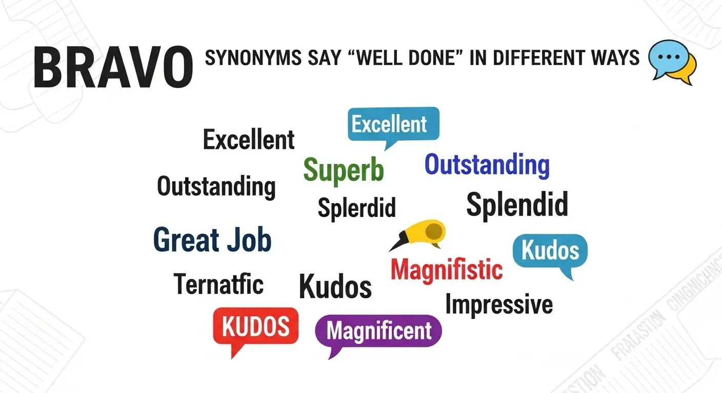 Synonyms for Bravo: How to Say “Well Done” in Different Ways 🗣️